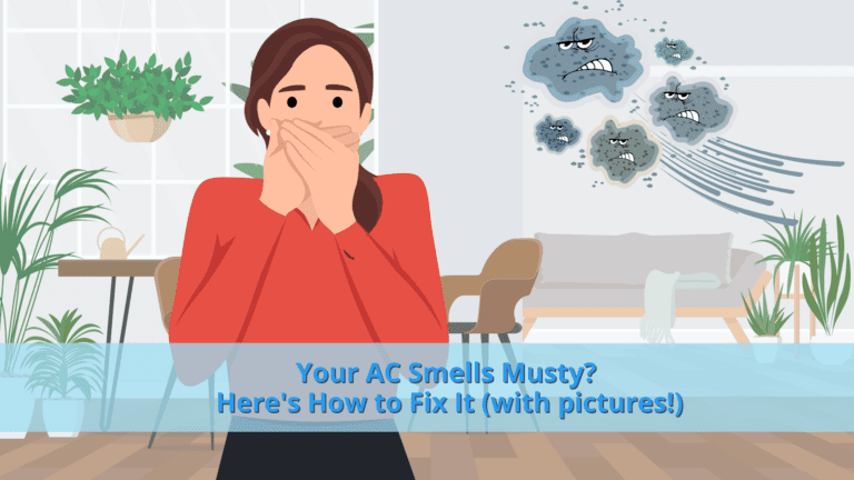 Your AC Smells Musty? Here’s How To Fix It [With Pictures]